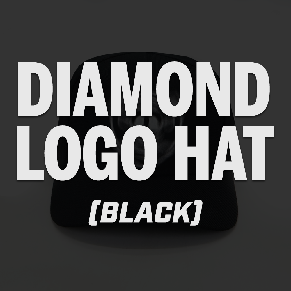 Diamond Logo Hat (Black) – The Nation Brand